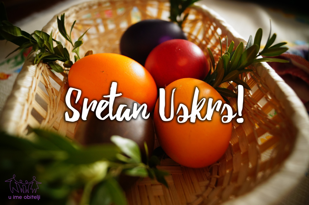 Sretan Uskrs želi Vam U ime obitelji | U ime obitelji